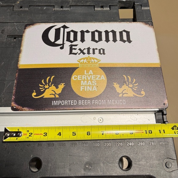Corona | Wall Decor | Corona Extra Beer Tin Wall Sign 2x8 Inches | Poshmark